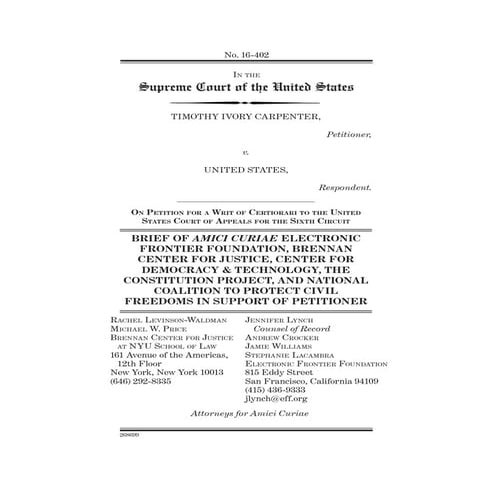 EFF Brief Darren Chaker | PDF | Legal Services Industry | Industries