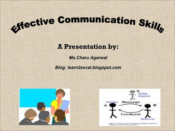Effective Communications Checklist | PPT