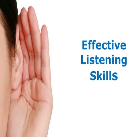 Listening-Skills Helpful Presentation | PPTX