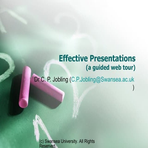 Effective Presentations | PPT