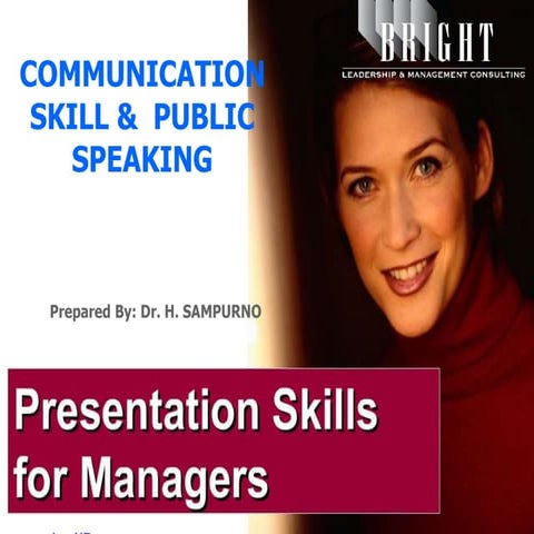 Public Speaking in Leadership (Modul Pembelajaran) | PPT