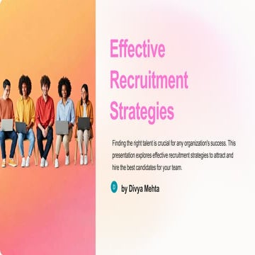 Effective-Recruitment-Strategies and leveraging linkedin | PPTX