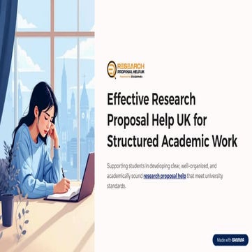 Reliable Research Proposal Help for Strengthening Proposal Quality | PDF