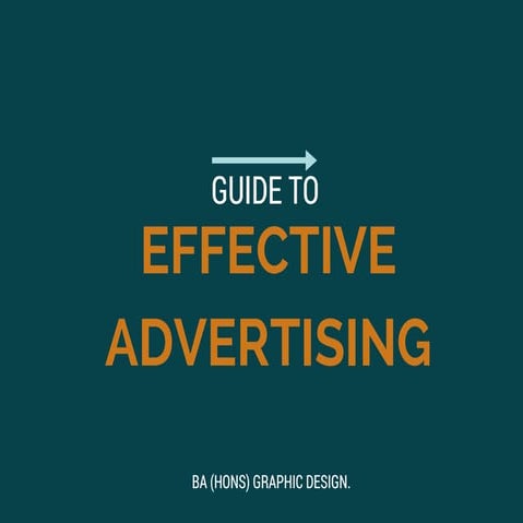 Guide to Effective Advertising | PDF