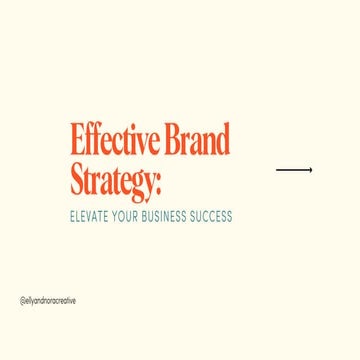 Effective Brand Strategy: Elevate Your Business Success.pdf