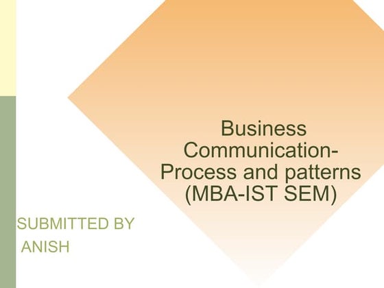 Communication skill | PPT