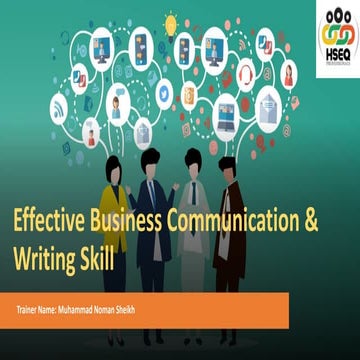 Effective Business Communication and Writing Skill.ppt.pptx | Email ...