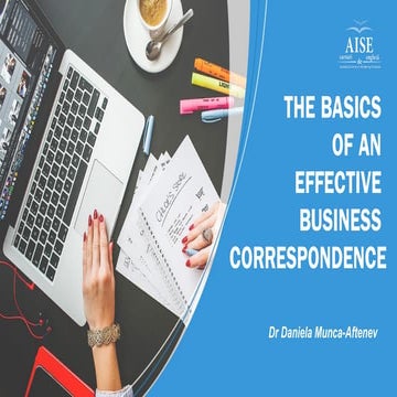 Effective Business Correspondence | POT