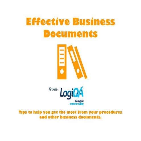 Effective business documents | PDF