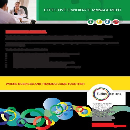 Effective candidate management | PDF