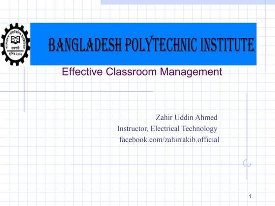 Effective Classroom Management Techniques | PPT Effective Classroom Management Techniques | PPT