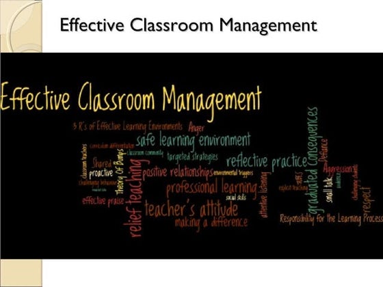 Classroom management strategies | PPT