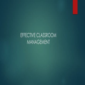 Effective Classroom and Management ppt.pptx