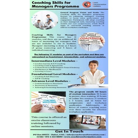 Effective Coaching Skills for Managers and Supervisors - Coach Transformation Academy.pdf