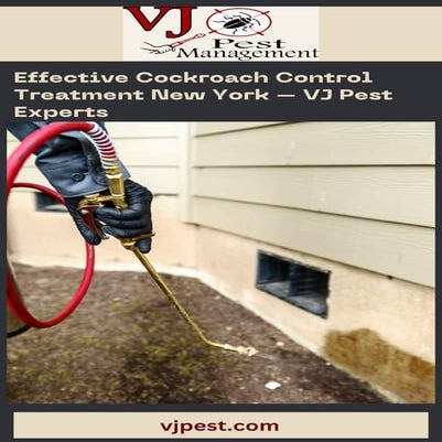 Effective Cockroach Control Treatment New York – VJ Pest Experts | PDF