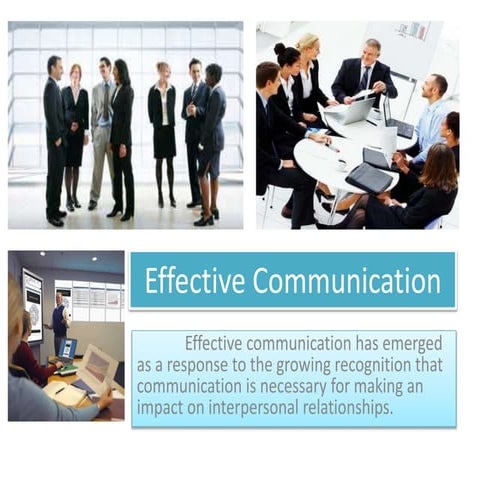 Effective communication | PPT
