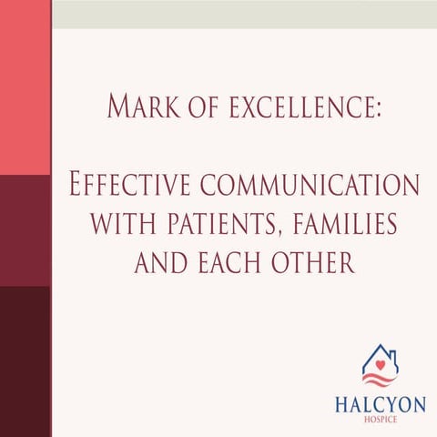 Effective Communication in Hospice | PPTX