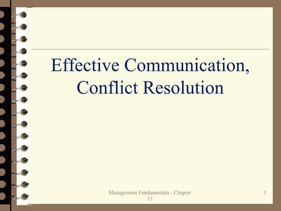 Conflict management in health care organization | PPTX