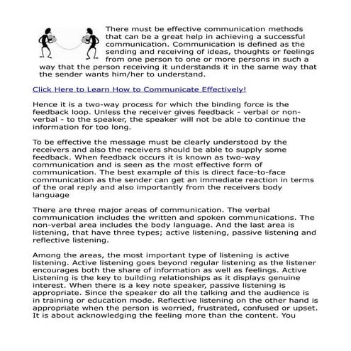 Types of communication | PPSX
