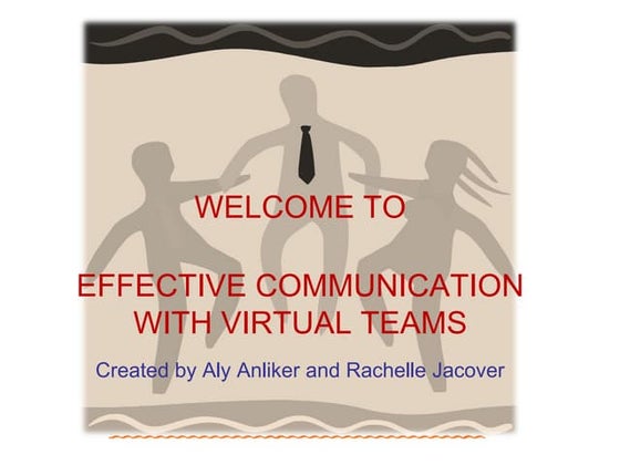TMA World: A Guide to Effective Virtual Communications | PPT