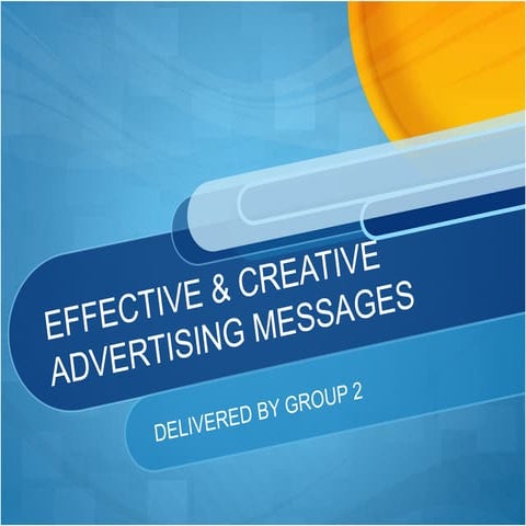 Effective & creative ad | PPTX