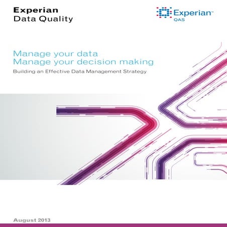 Building An Effective Data Management Strategy Pdf