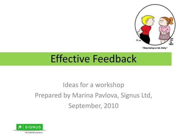 Assessment and Feedback | PPT