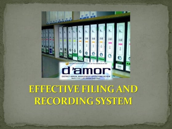 The Importance of Records Management | PPTX | Business | Business and ...