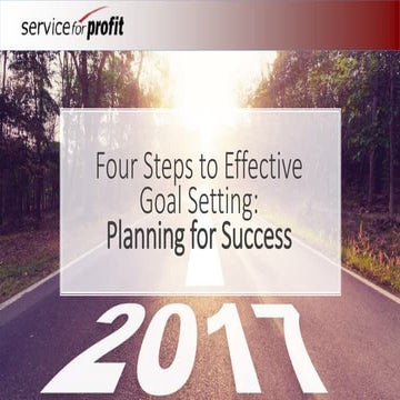 Effective goal setting 2017 | PPT