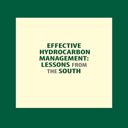 Effective hydrocarbon management 2009 | PDF