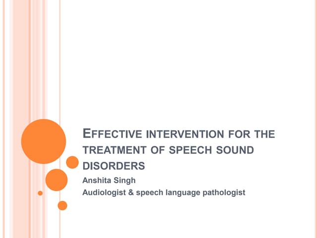 Suprasegmental aspects of speech | PPTX