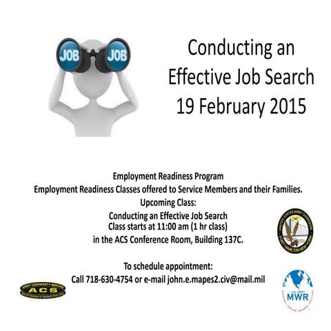 Effective job search | PPT