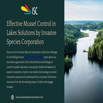 Effective Mussel Control in Lakes Solutions by Invasive Species ...