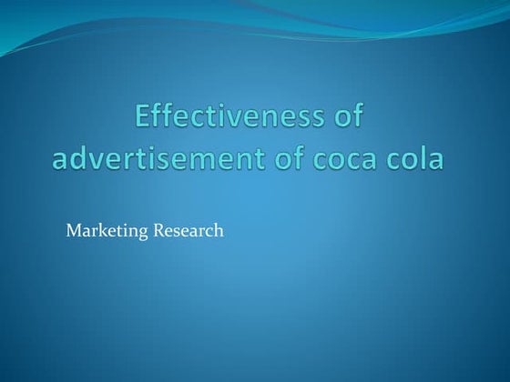 Coca Cola Summer Training Questionnaire 2012 By Eshita Aggarwal | DOCX