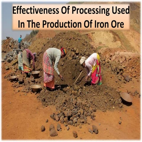 Regarding Iron Ore handling efficiency | PPTX