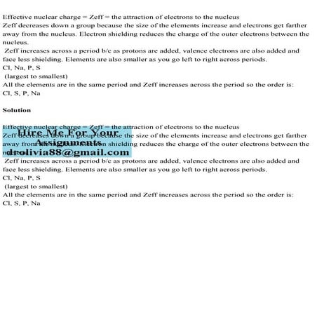 Effective nuclear charge = Zeff = the attraction of electrons to the.pdf