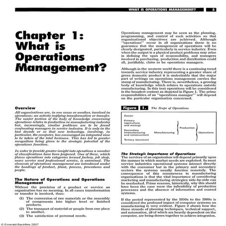 Effective operation management for reading | PDF