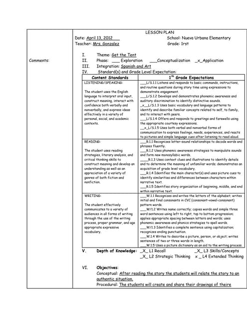 Detailed Lesson Plan in English 2 - (VERBS) | DOCX