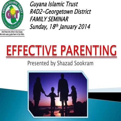 Effective parenting | PPTX