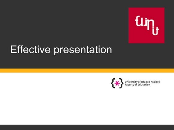 8 ELEMENTS OF A GOOD PRESENTATION | PPTX