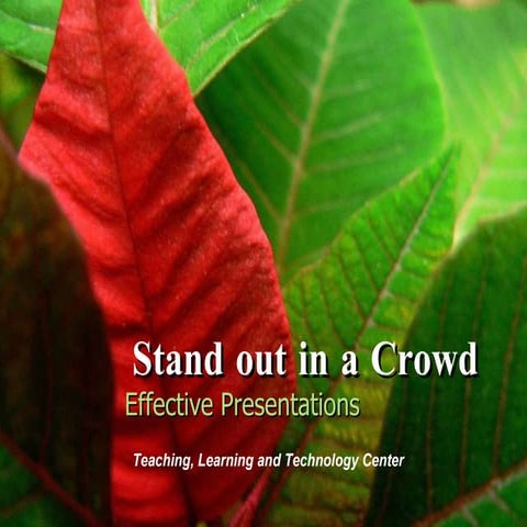 Effective Presentations - Introduction | PPT