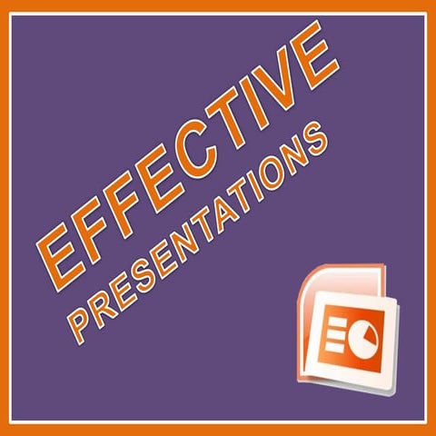 Effective presentations slideshare | PPTX | Desktop Publishing ...