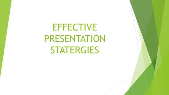 What is a presentation | PPT
