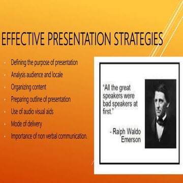 Effective presentation strategies | PPTX | Technology & Computing