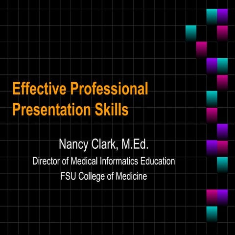 Effective Professional Presentation Skills.ppt