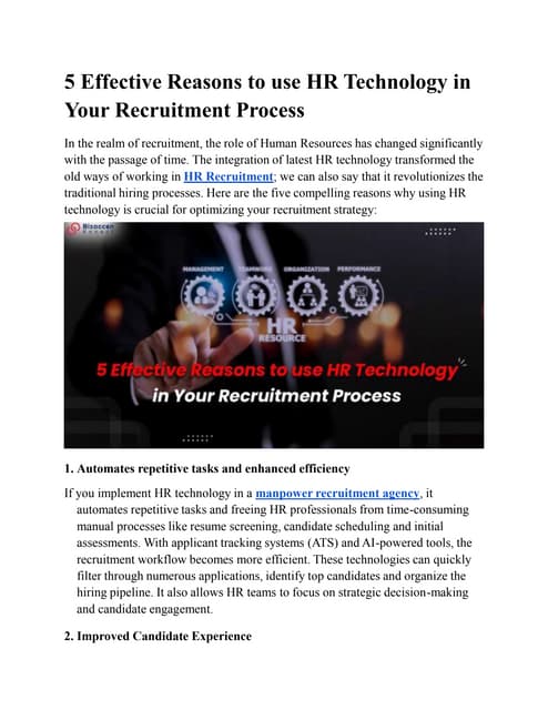 Revolutionizing Recruitment: AI Efficiency and Speed - StaffAgent.AI