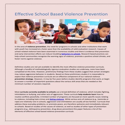 Project alert brochure | PDF