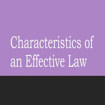 Effectivess of laws & evaluate q.pptx VCE Legal | PPTX