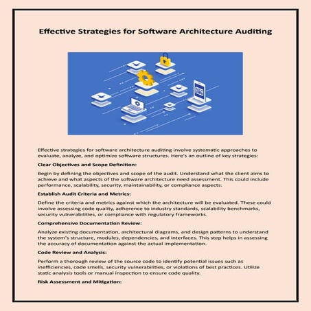 Effective Strategies for Software Architecture Auditing | PDF