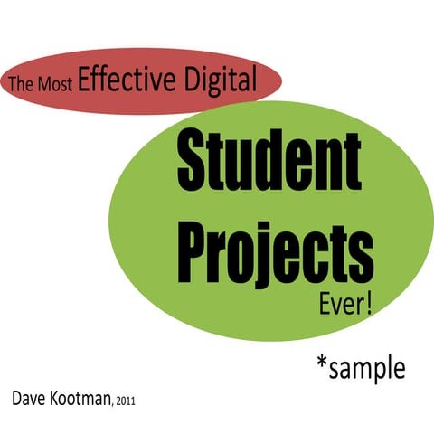 Effective student projects.SAMPLE ONLY | PPTX